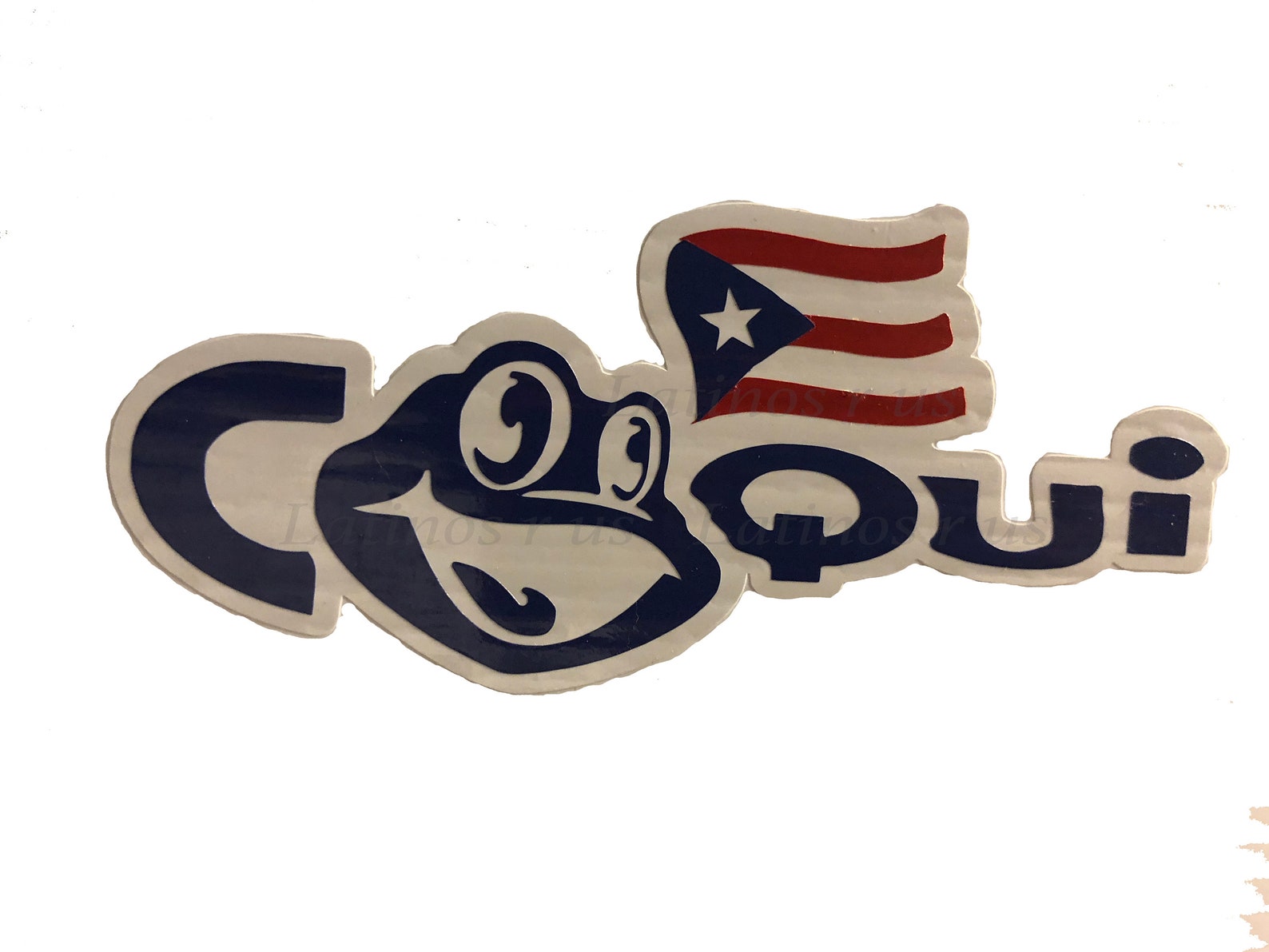 Puerto Rico Flag Decal Coqui | Etsy