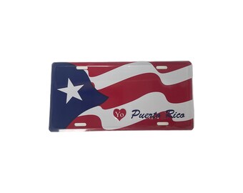 Pr License Plate - Etsy