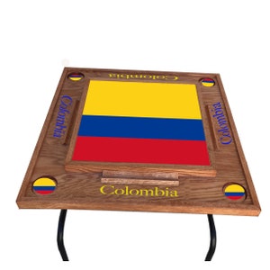 Colombia Flag Domino Table full - Etsy