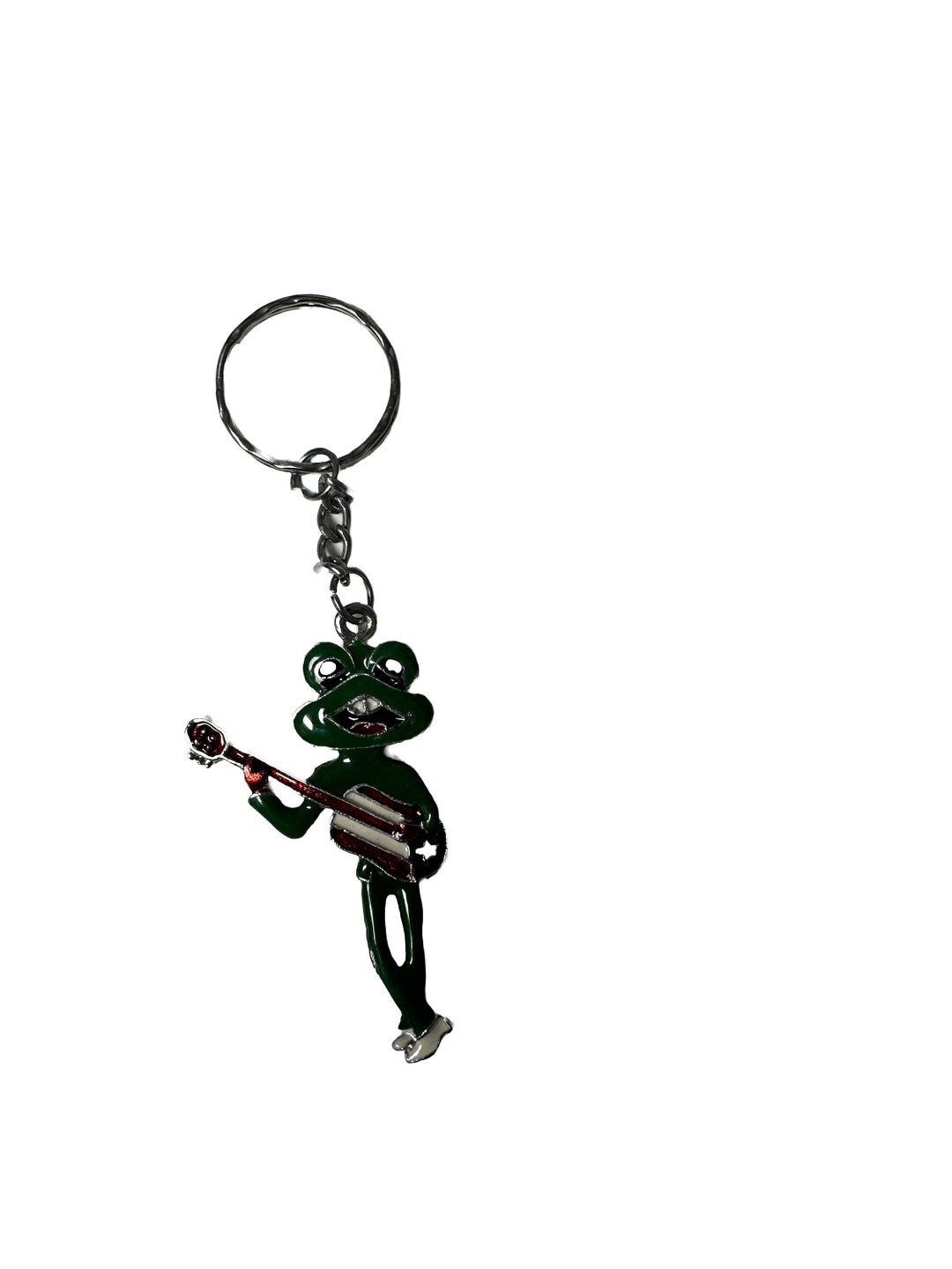 Puerto Rico Coqui Cuatro Keychain - Etsy