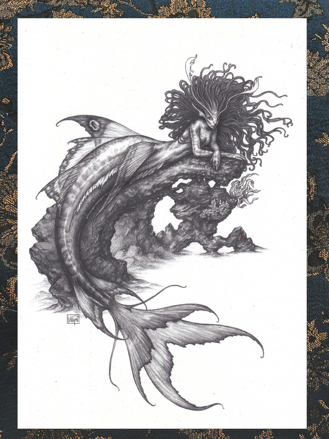 Siren - Print - Etsy
