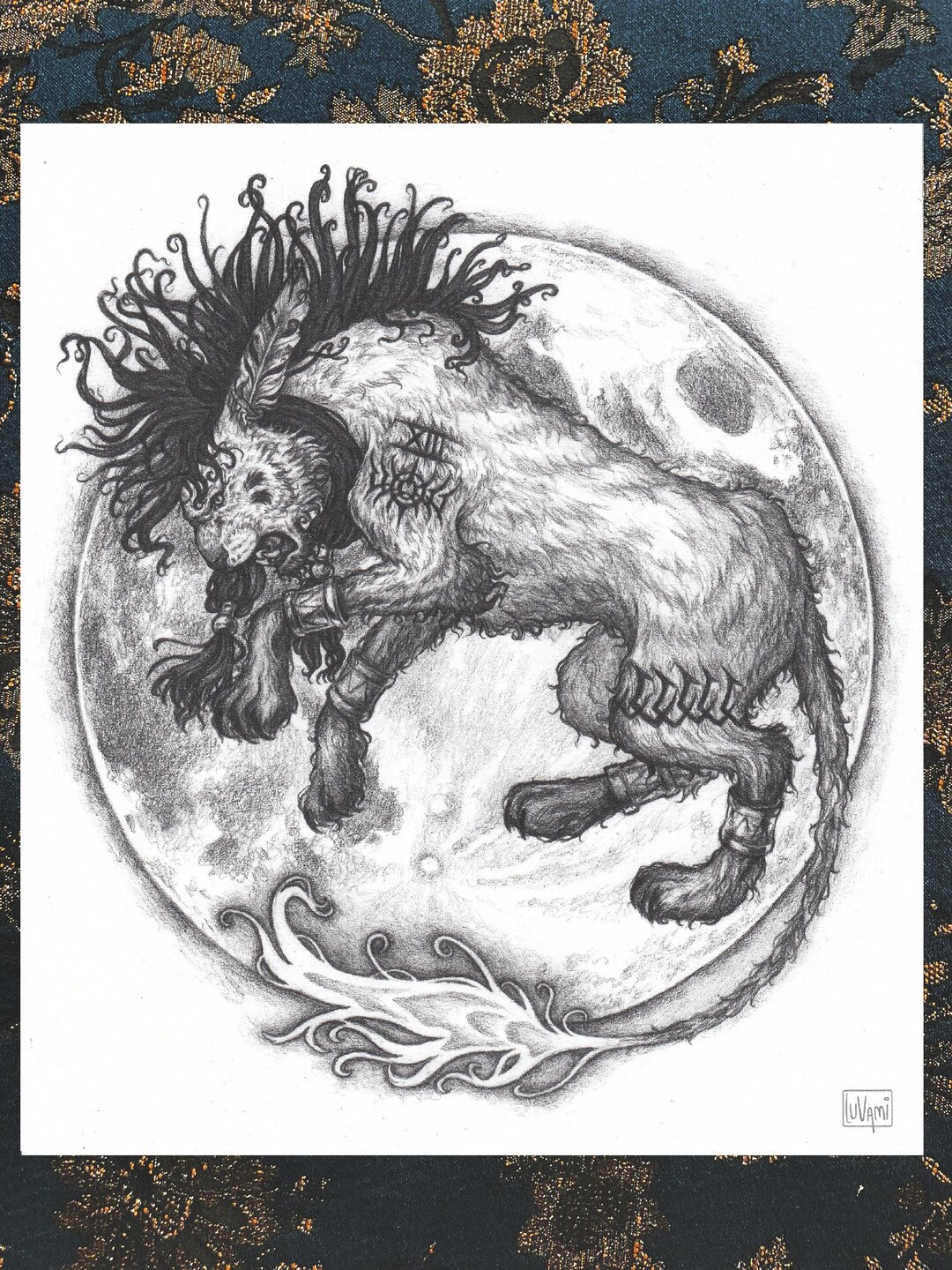 Red XIII Print- Final Fantasy VII Fanart - Etsy