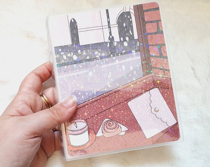 Holographic Sticker Album: Top Loading 6x8 Sticker Book - Etsy