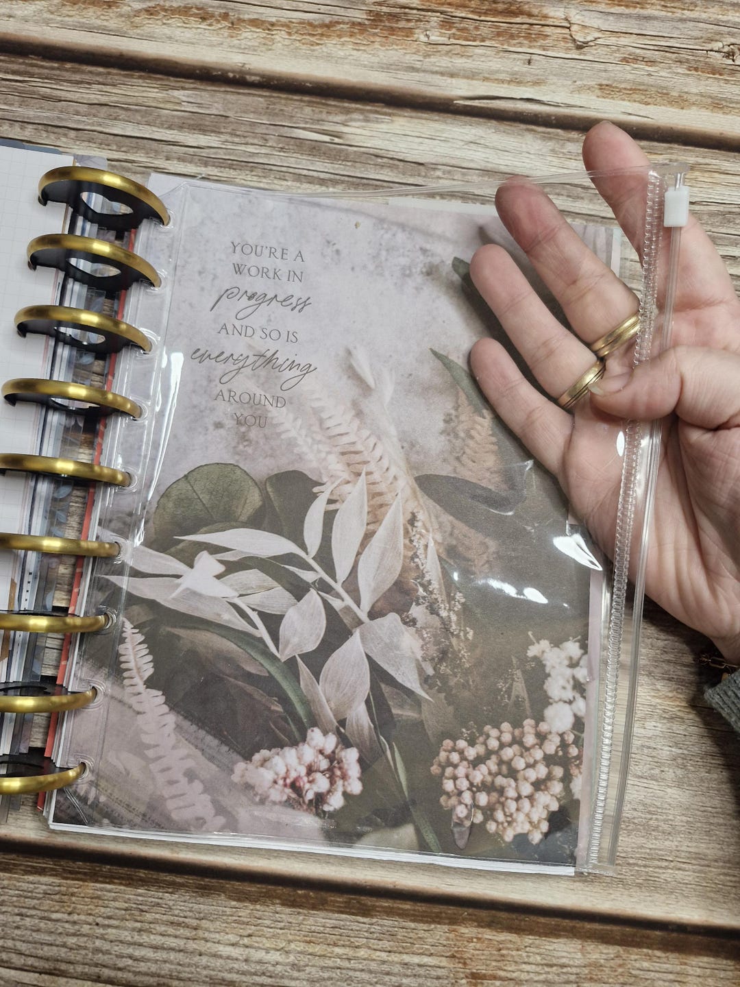 Classic Happy Planner Pouch, Clear Sticker Pouch, Sticker Storage ...