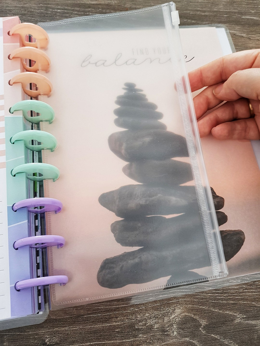 Clear Sticker Pouch for Happy Planner: Classic & Skinny Classic - Etsy