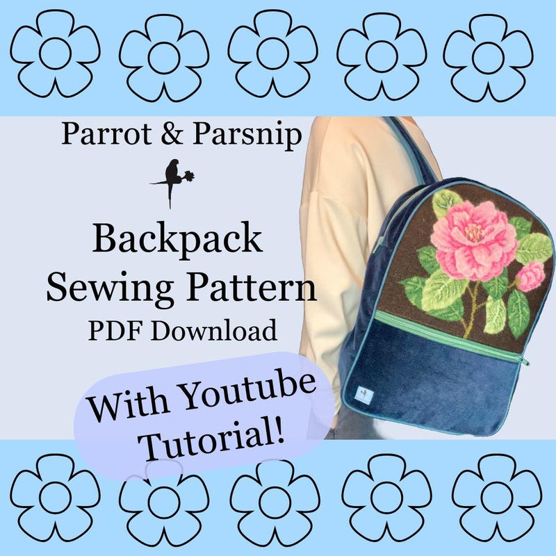 Backpack Pattern - Etsy