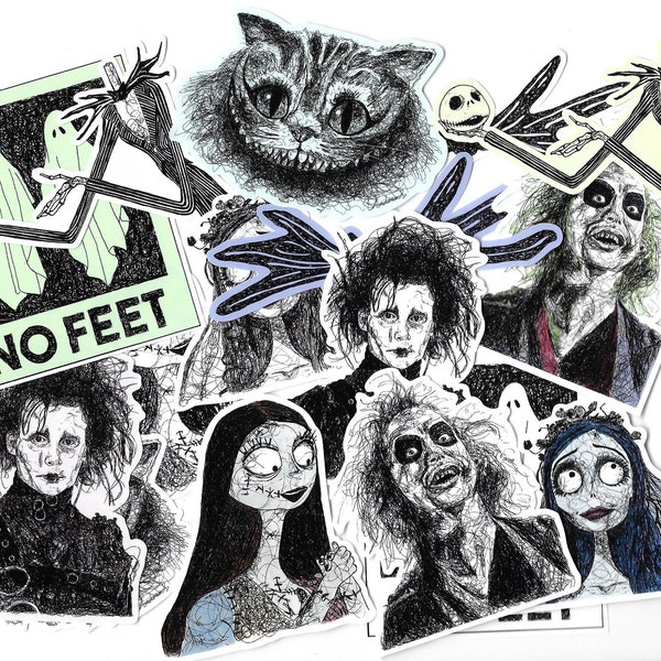 Tim Burton - Etsy