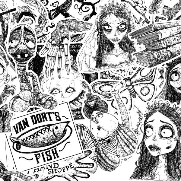 Corpse Bride Journal - Etsy