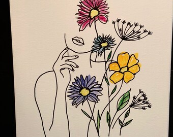 Minimal Line Art - Etsy