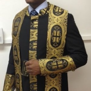 Clergy Robe Mens Cassock Pastor Bishop Minister Church Robe - Etsy