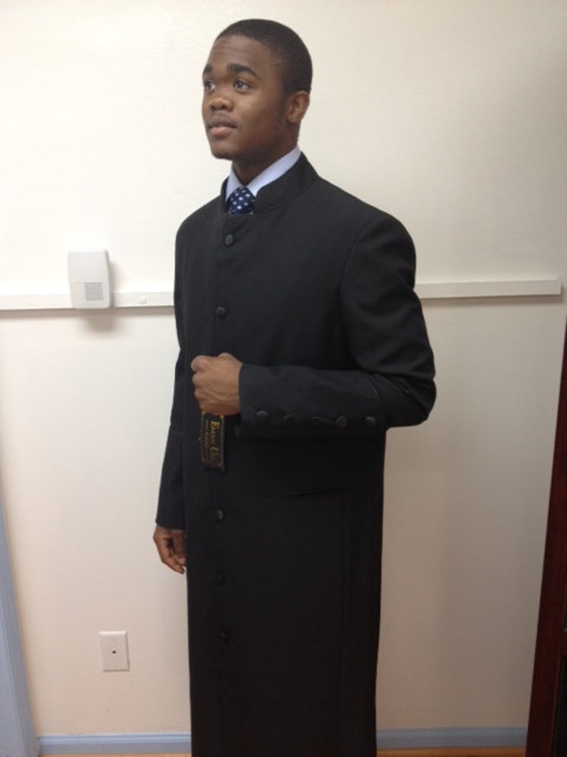 Clergy Robe Mens Cassock Pastor Robe - Etsy