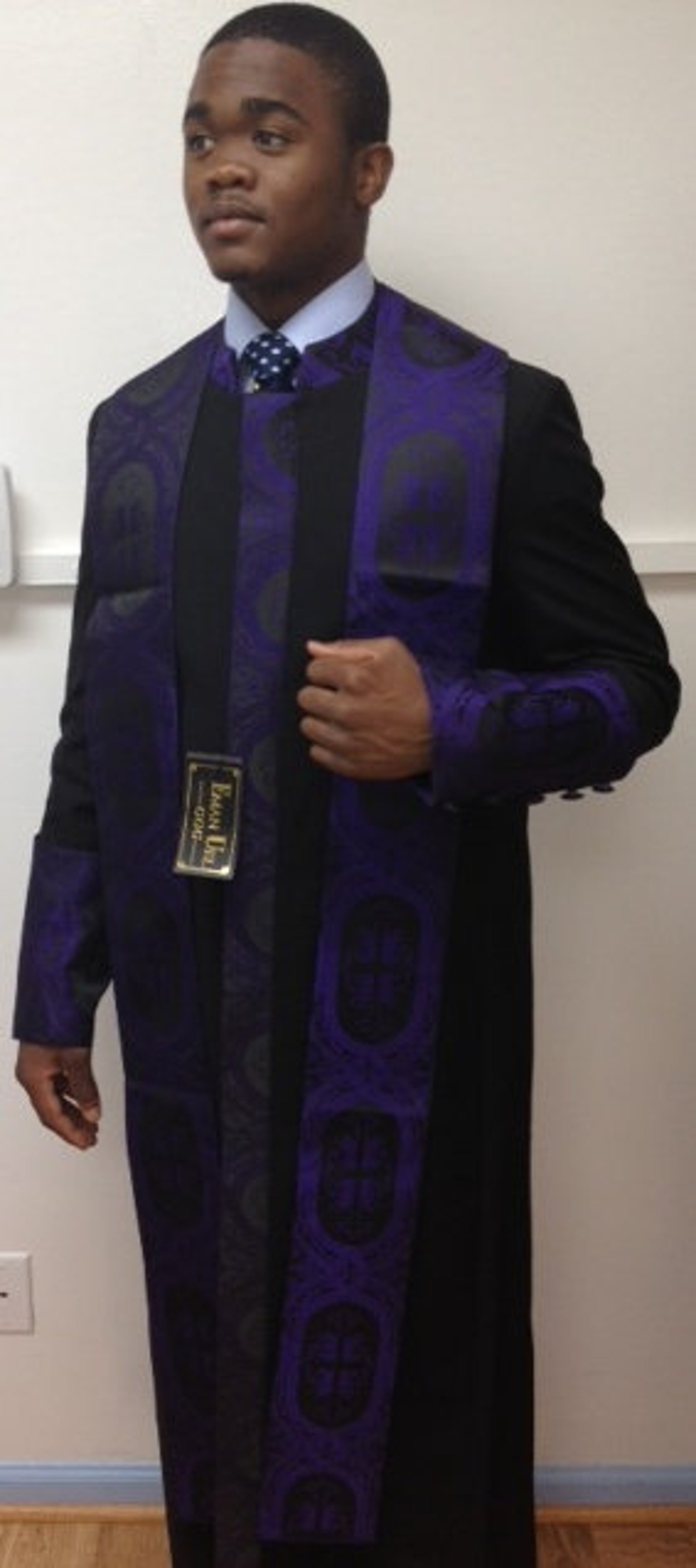 Clergy Robe Mens Cassock Pastor Bishop Minister Church Robe Vestments ...