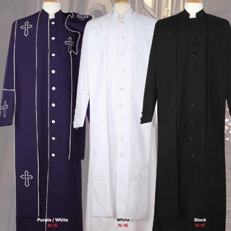 Purple Church Robe Men - Etsy