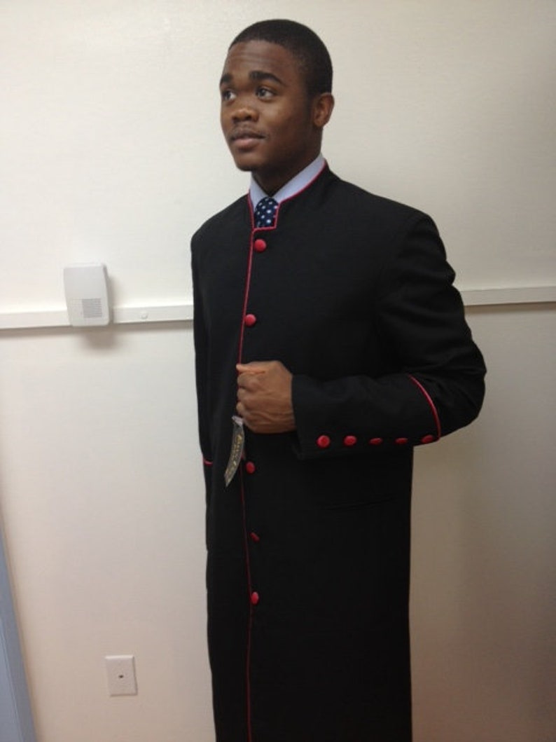 Clergy Robe Mens Cassock Pastor Robe - Etsy