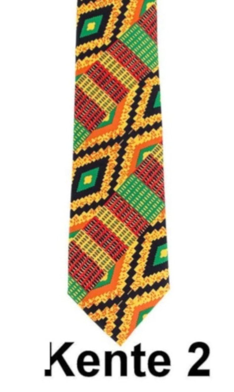 Kinte Kente African Print Black History Vest Set 2pc Set - Etsy