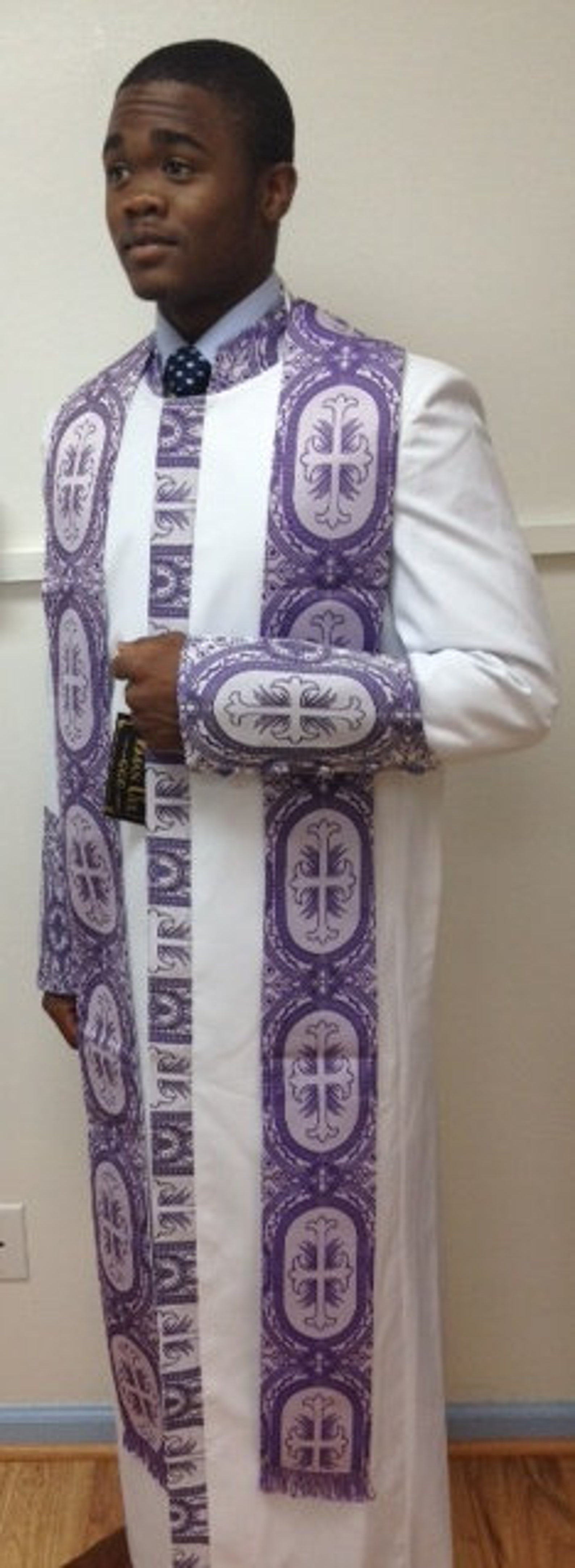 Clergy Robe Mens Cassock Pastor Bishop Minister Church Robe Vestments ...