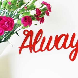 Always Sign Home Wall Art - Etsy