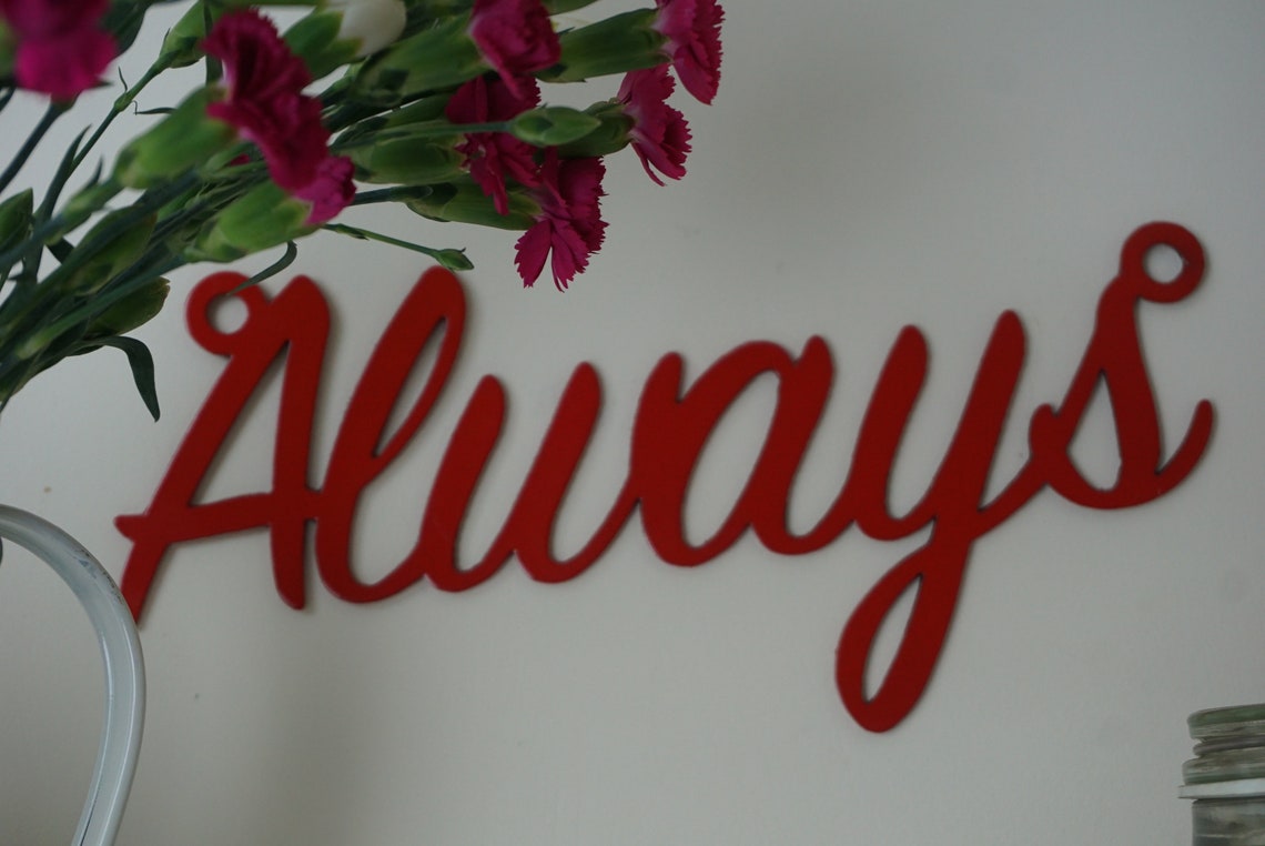 Always Sign Home Wall Art | Etsy