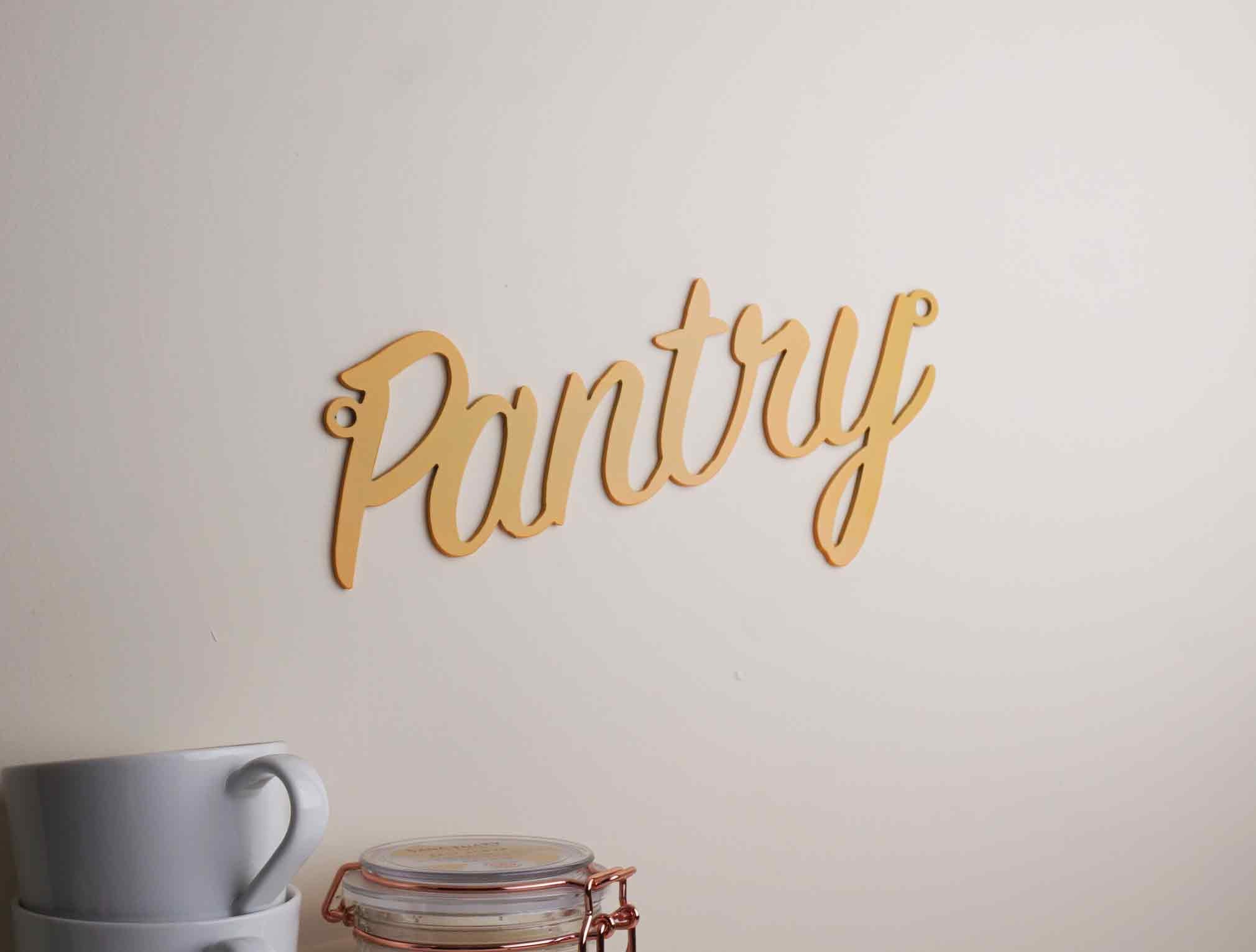 Pantry Sign - Etsy UK