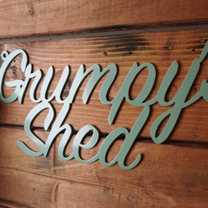 Grumpys Shed Sign - Etsy