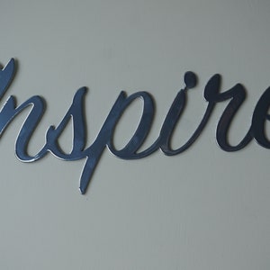 Inspire Wall Art Home Office Work Gym - Etsy