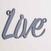 Live- Sign - Etsy