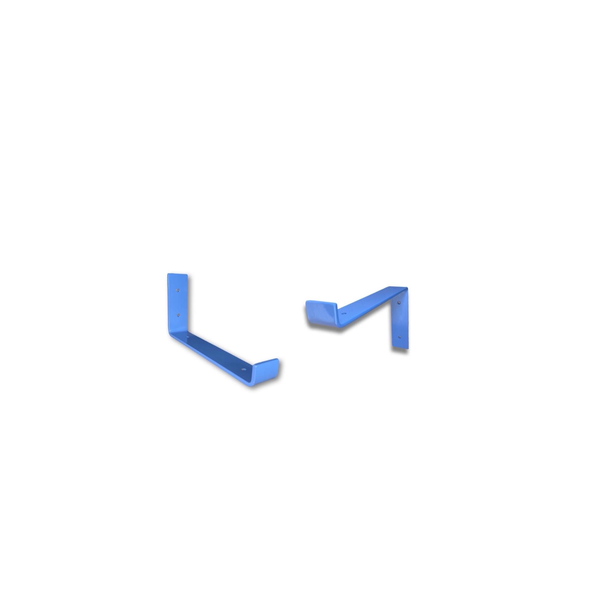 Pigeon Blue Scaffold Board Shelf Brackets - 100mm - 325mm - RAL 5014 ...