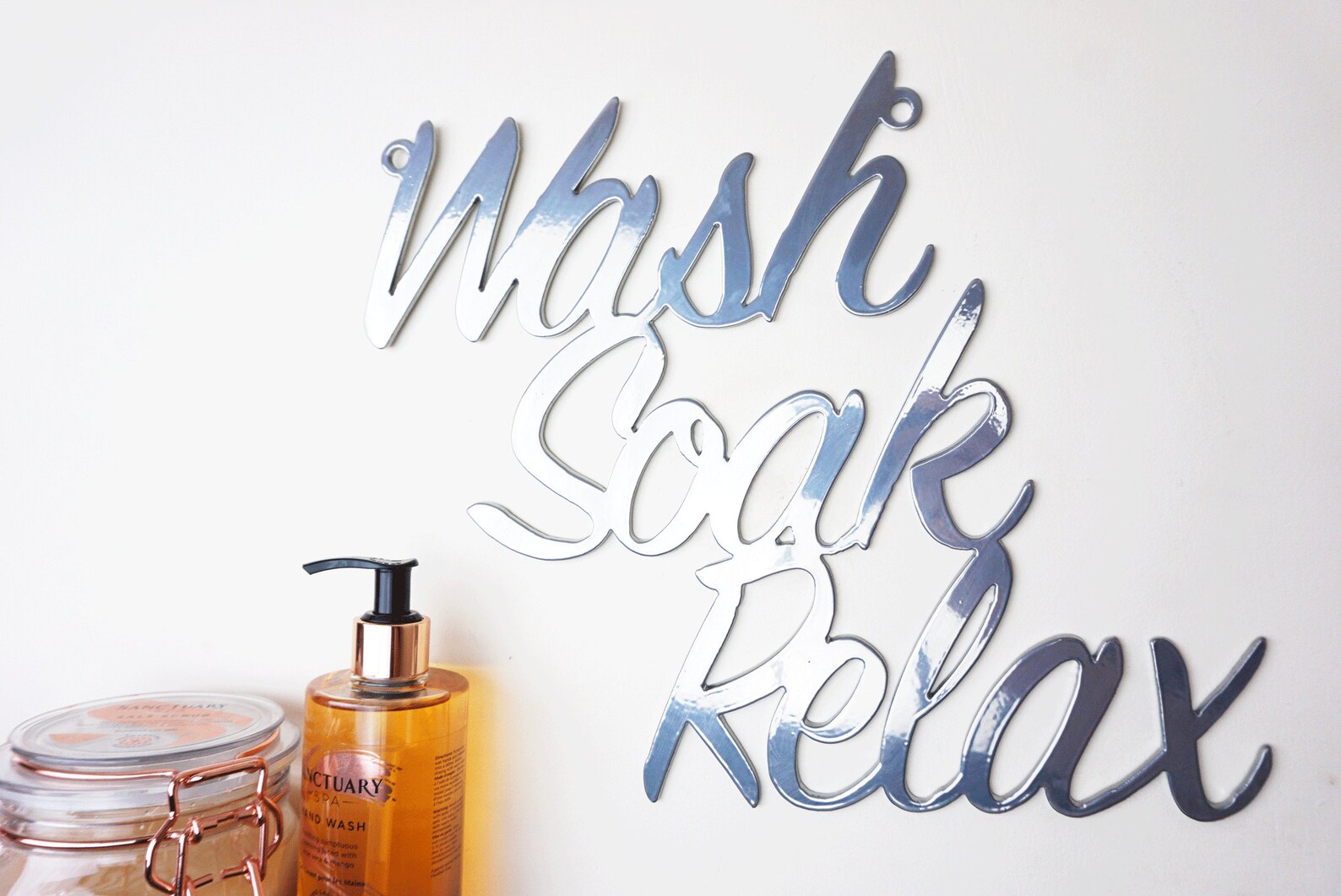 Wash Soak Relax Sign - Etsy