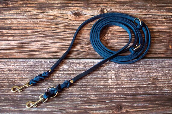 Leather Leash jakob for Dogs Classic Dog Leash | Etsy