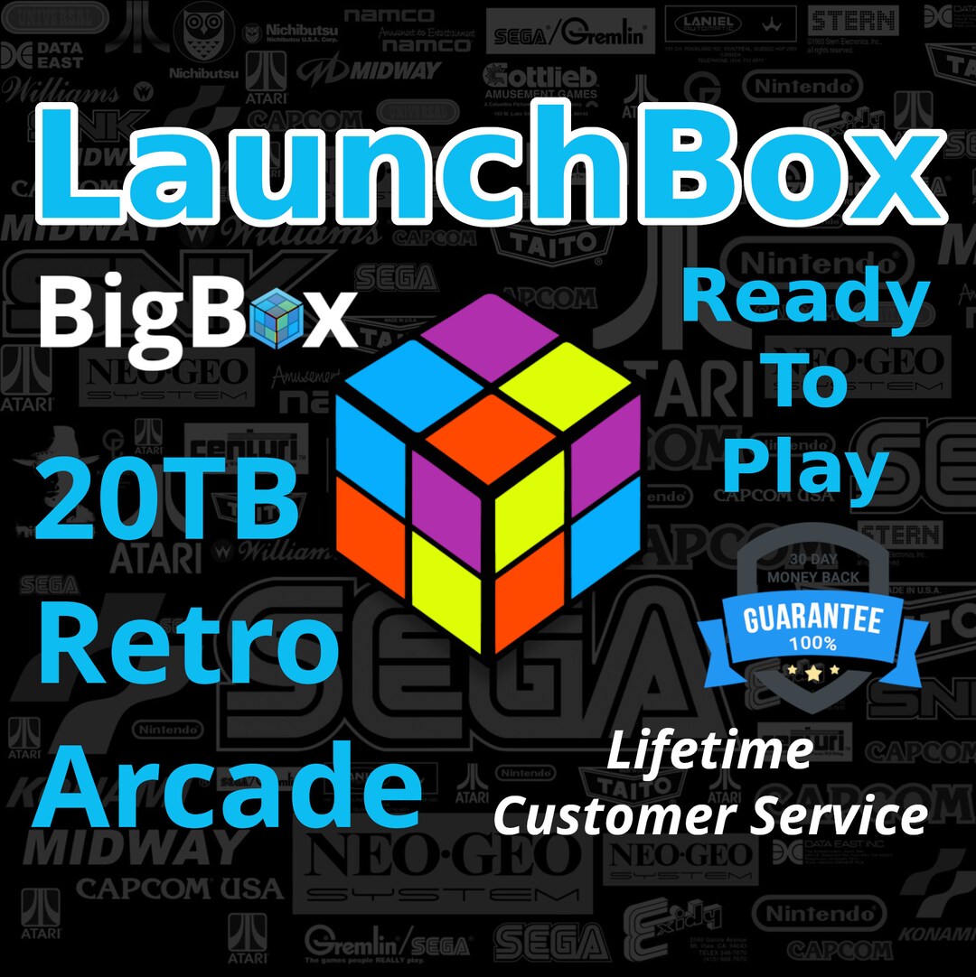 Launchbox/bigbox 20TB Game System for Windows PC Bigbox Lifetime ...