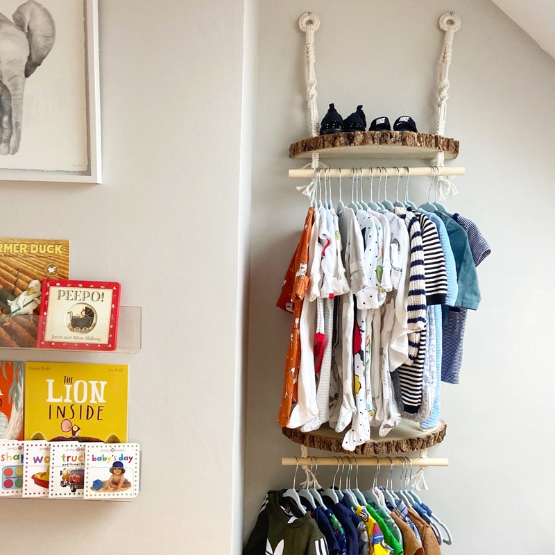 Floating Clothing Rack - Etsy