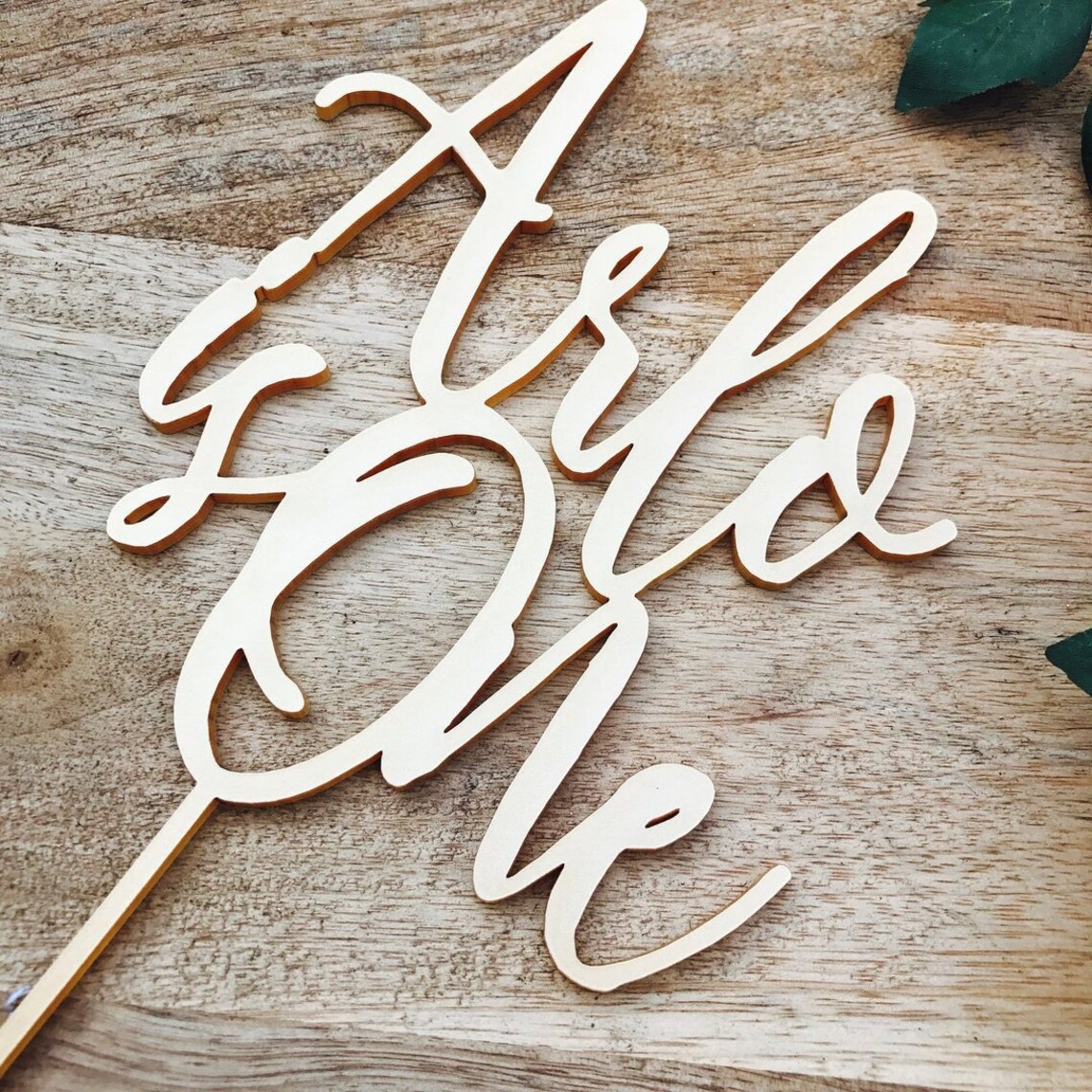 Personalised is One Cake Topper Birthday Cake Topper Cake - Etsy Australia