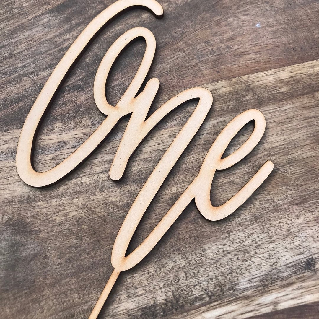 Cake Smash Topper One Cake Topper Birthday Cake Topper Cake | Etsy