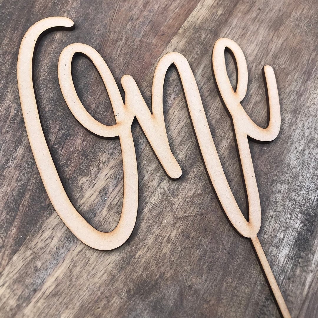 Cake Smash Topper One Cake Topper Birthday Cake Topper Cake | Etsy