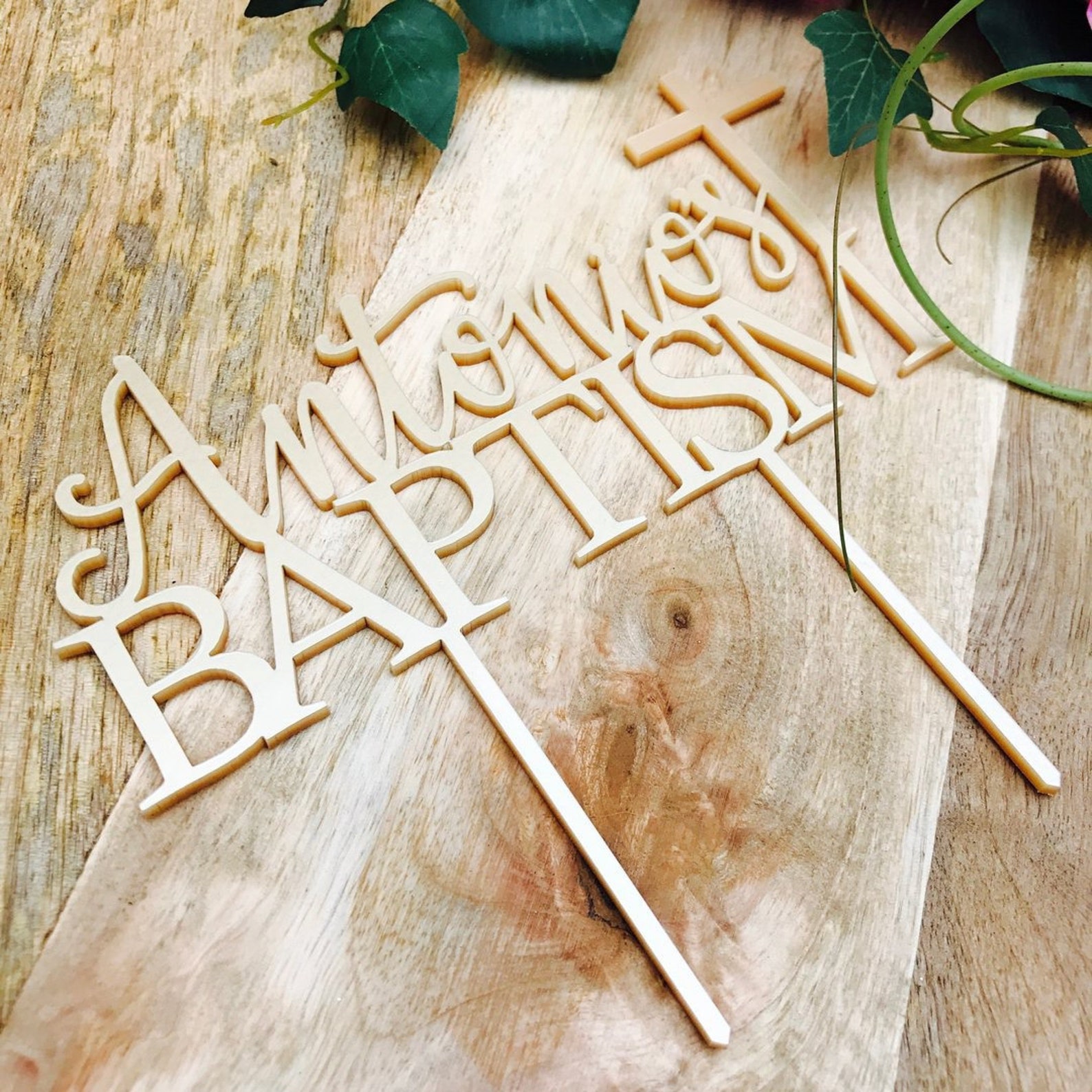 Baptism Cake Topper Cake Decoration Personalised Cake Toppers - Etsy