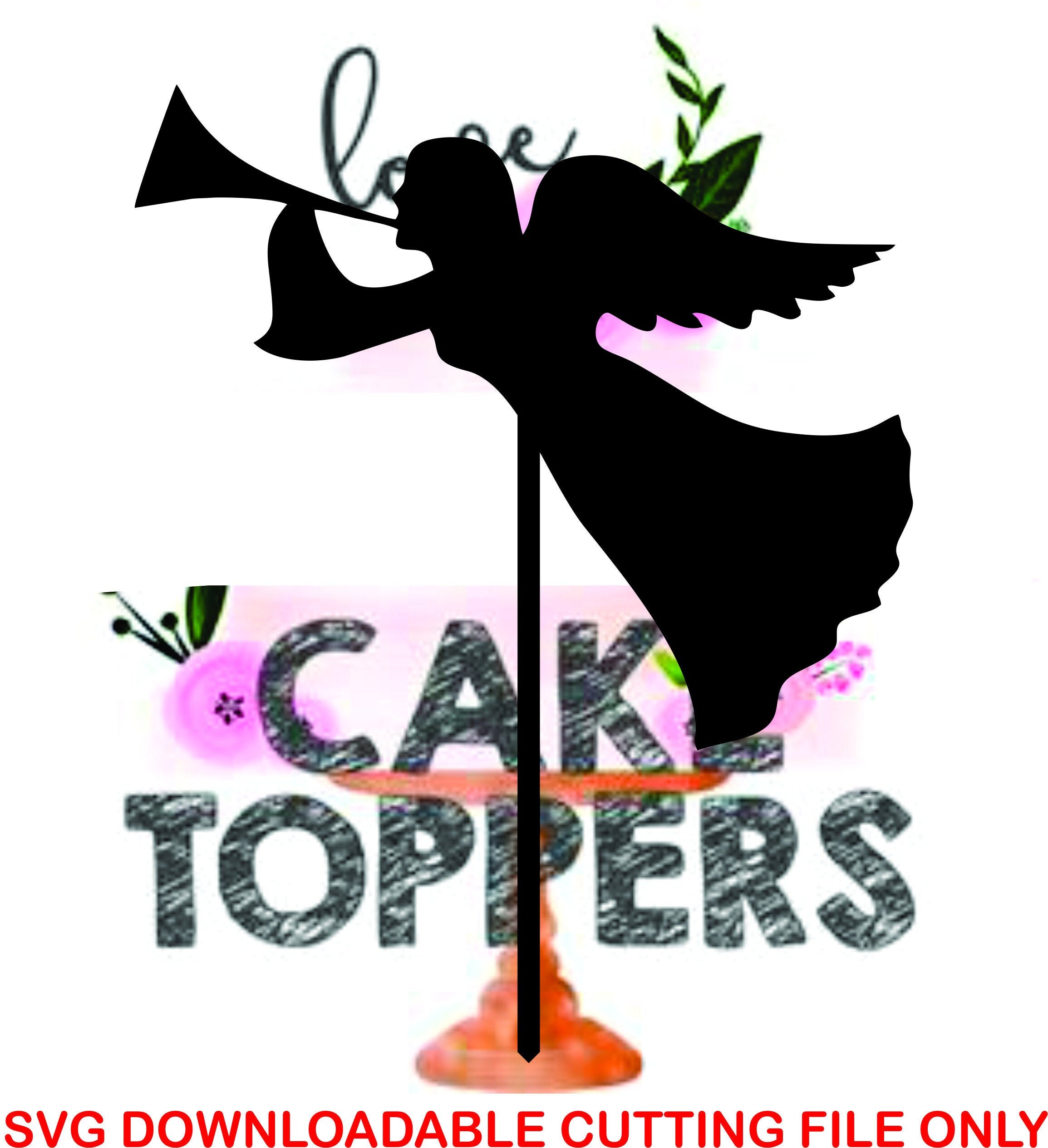 Download SVG File Cutting File Cake Topper Cutting File Cricut - Etsy