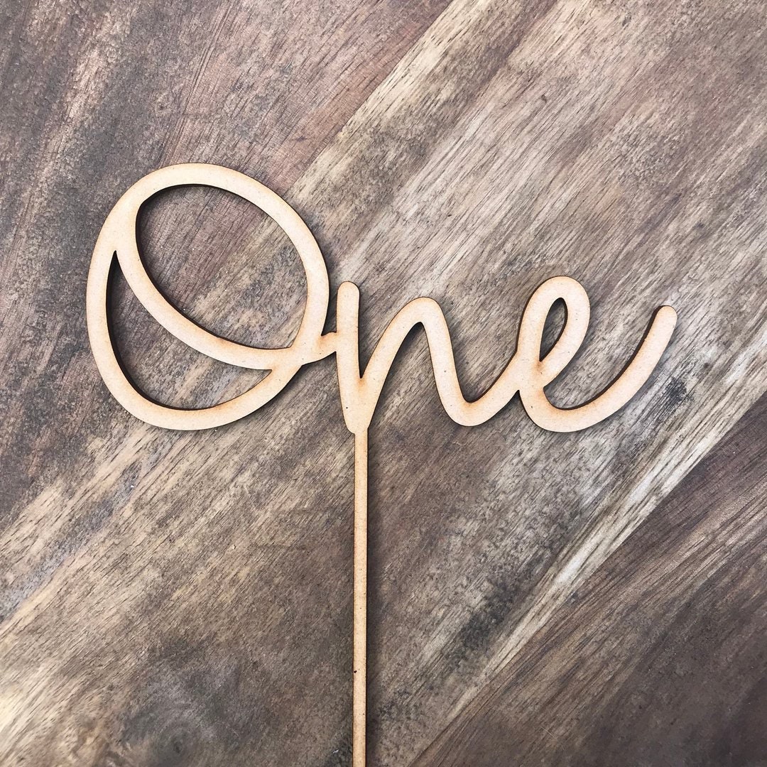 Cake Smash Topper One Cake Topper Birthday Cake Topper Cake - Etsy ...