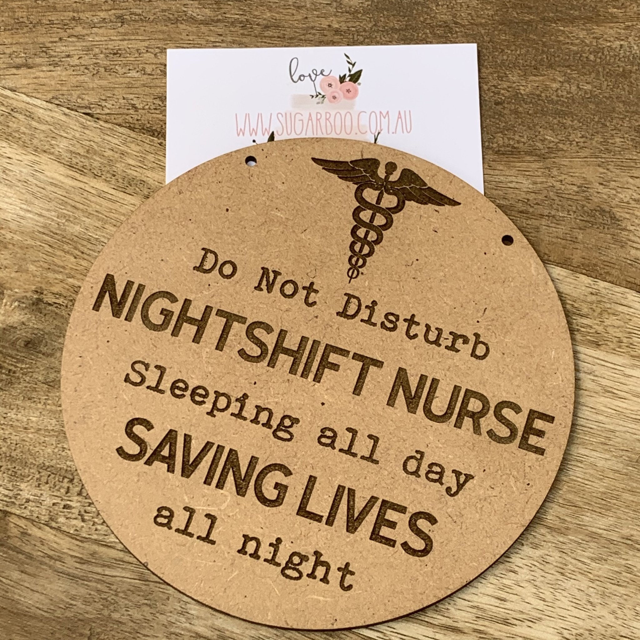 Nightshift Nurse Sign Plaque Wall Hanging Baby Shower Gift - Etsy