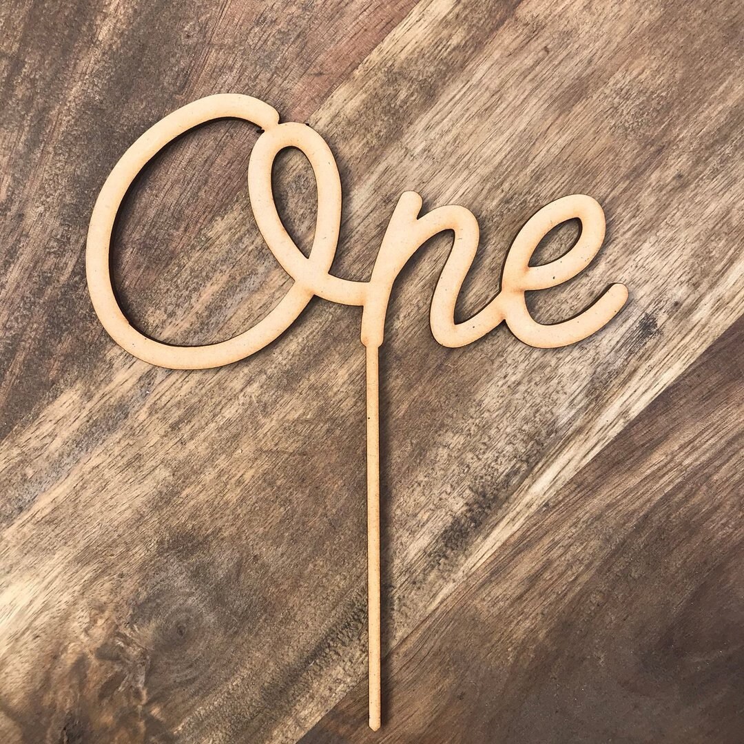 Cake Smash Topper One Cake Topper Birthday Cake Topper Cake Decoration ...