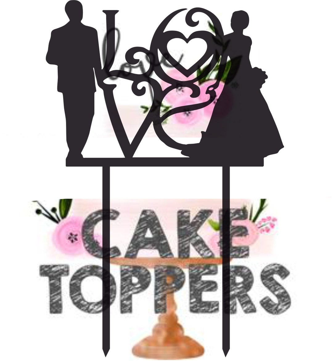 Love Cake Topper Cake Toppers Cake Decoration Cake Topper Cake ...