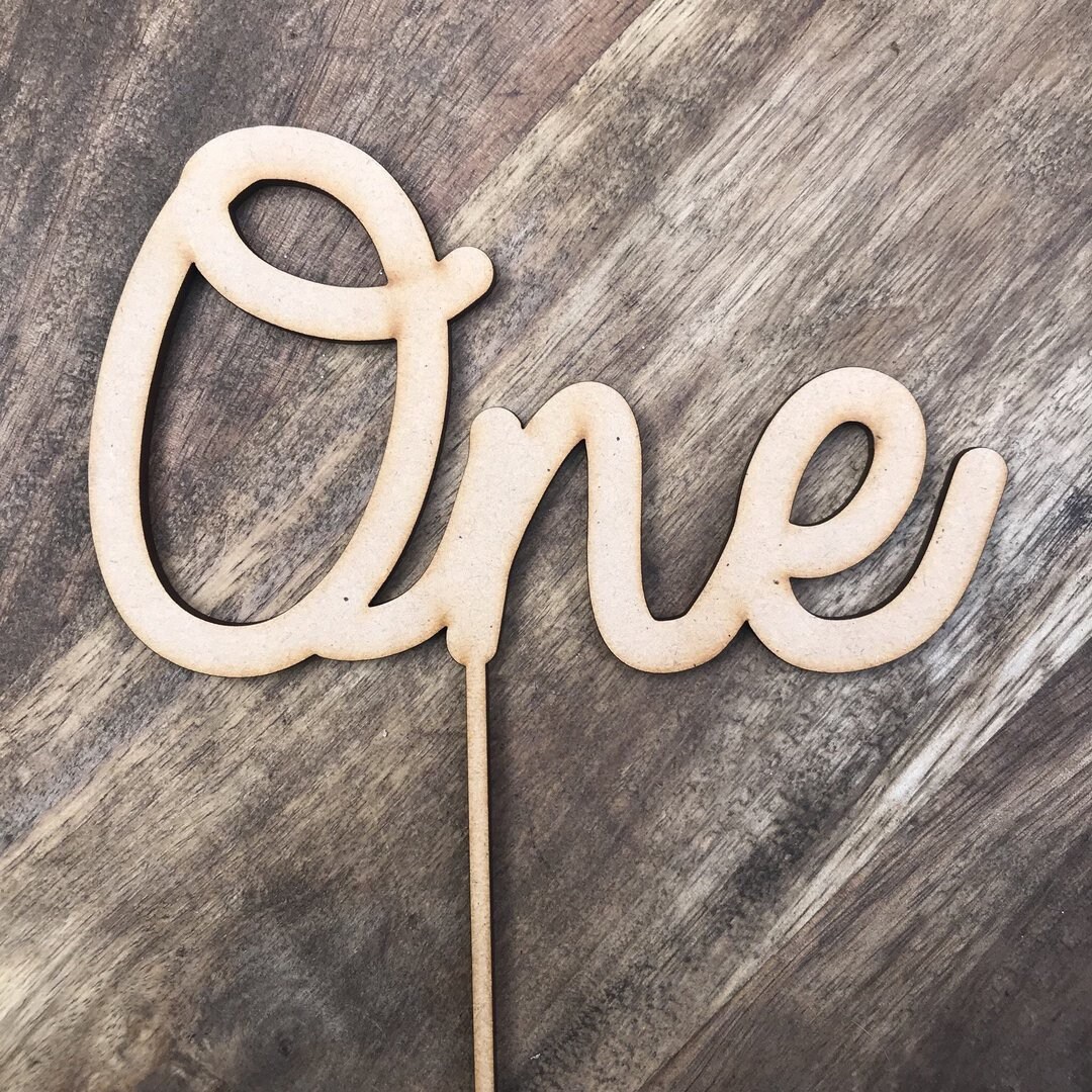 Cake Smash Topper One Cake Topper Birthday Cake Topper Cake Decoration ...