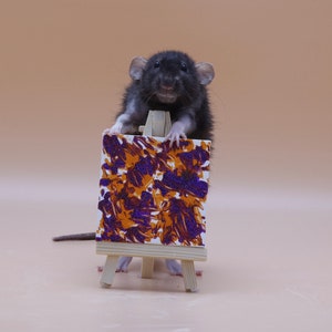 Rat Painting 3x3 - Etsy