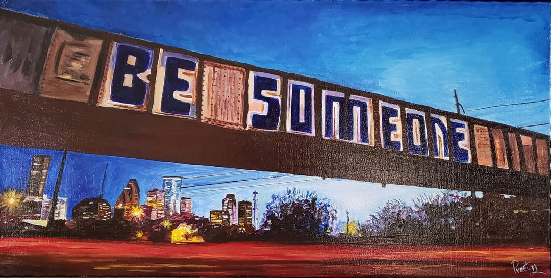 Houston - Be Someone! - Etsy