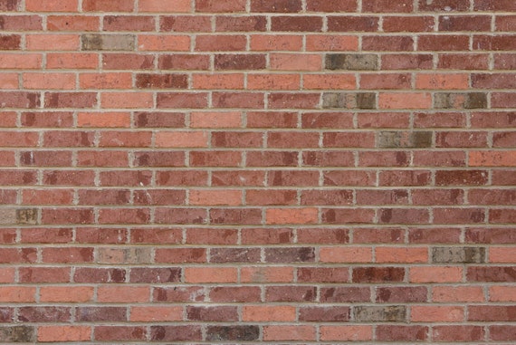 Red Rustic Brick Digital Background Brick Wall Backdrop - Etsy