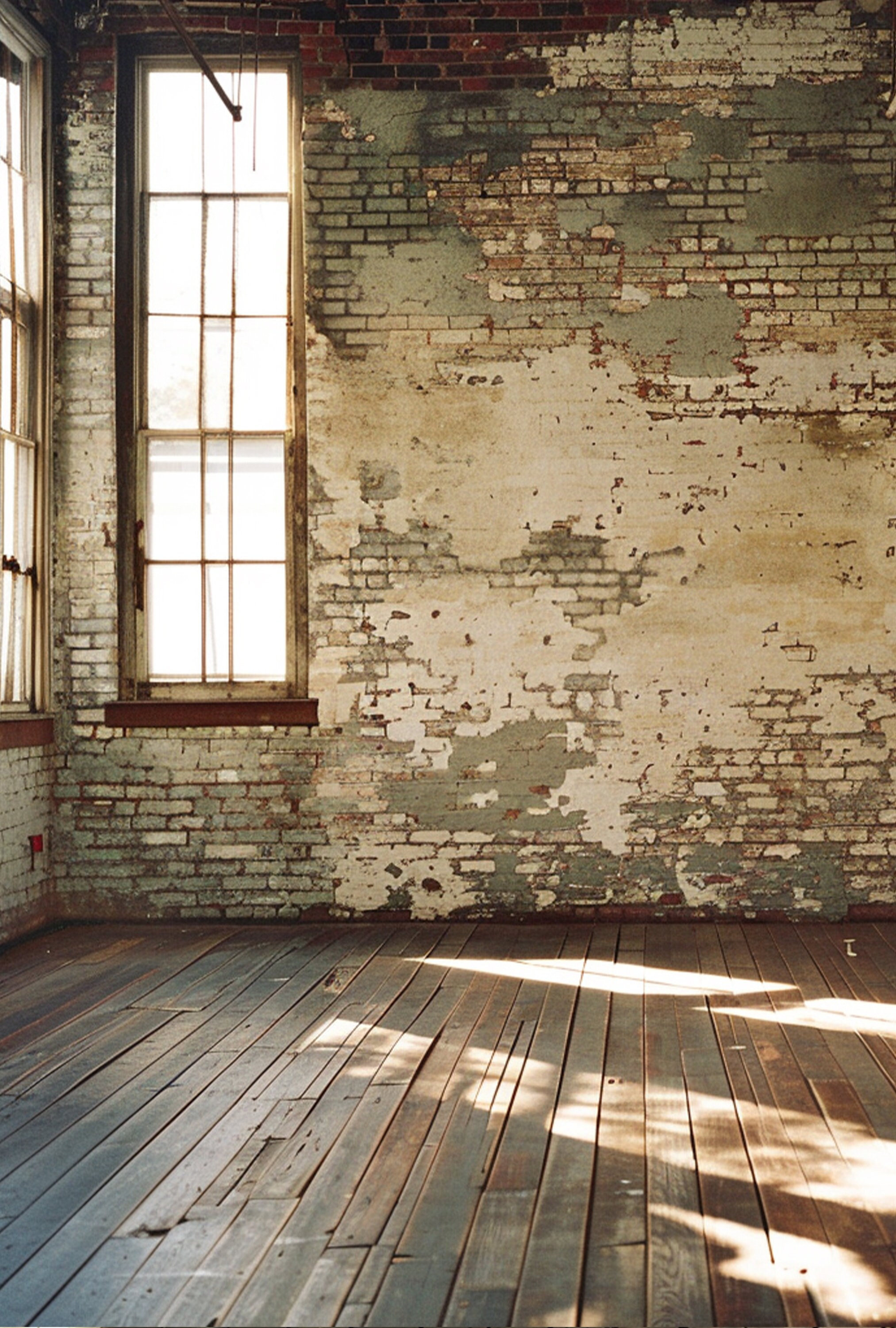 Rustic Brick Wall Digital Backgrounds, Vintage Brick Building, Senior ...