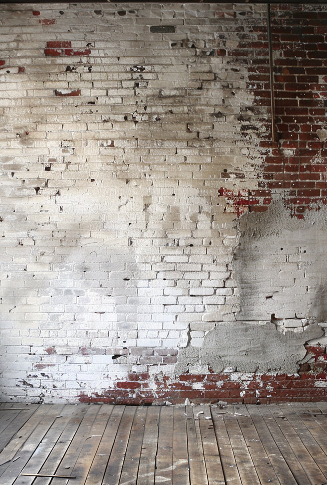 Rustic Brick Wall Digital Backgrounds, Vintage Brick Building, Senior ...
