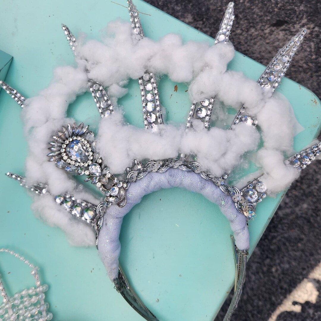 Celestial Crown Headband Light up Headpiece Clouds - Etsy