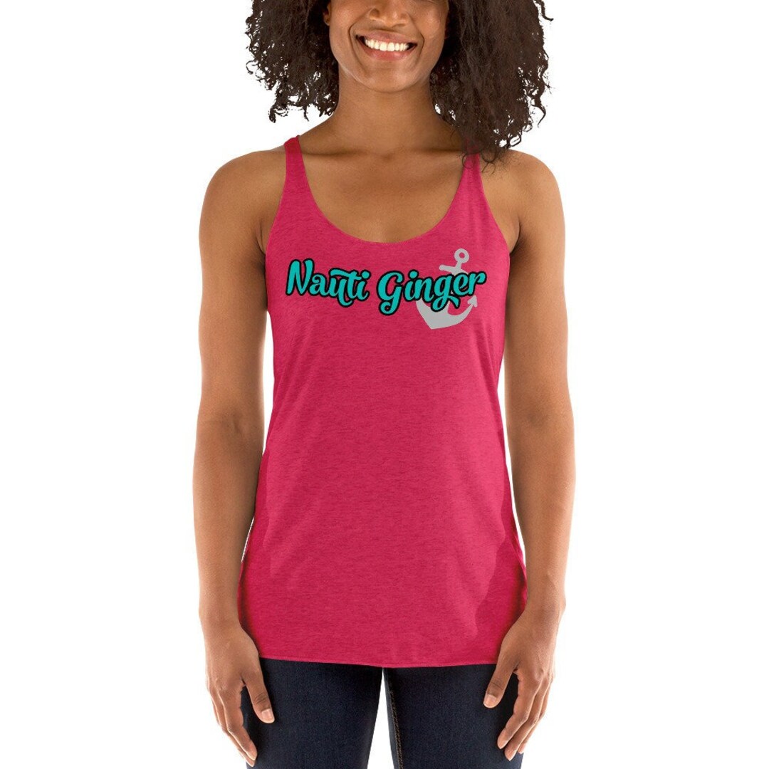 Nauti Ginger Nauti by Nature Women's Racerback Tank Redheads Gingers ...