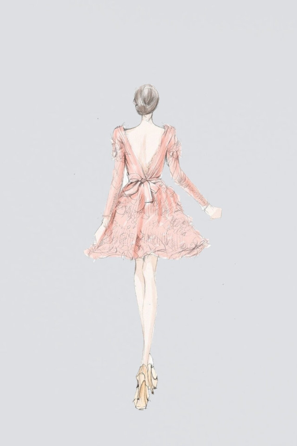 Dress Posters, Lipstick Wall Art, Scandinavian Design, Abstract Art ...