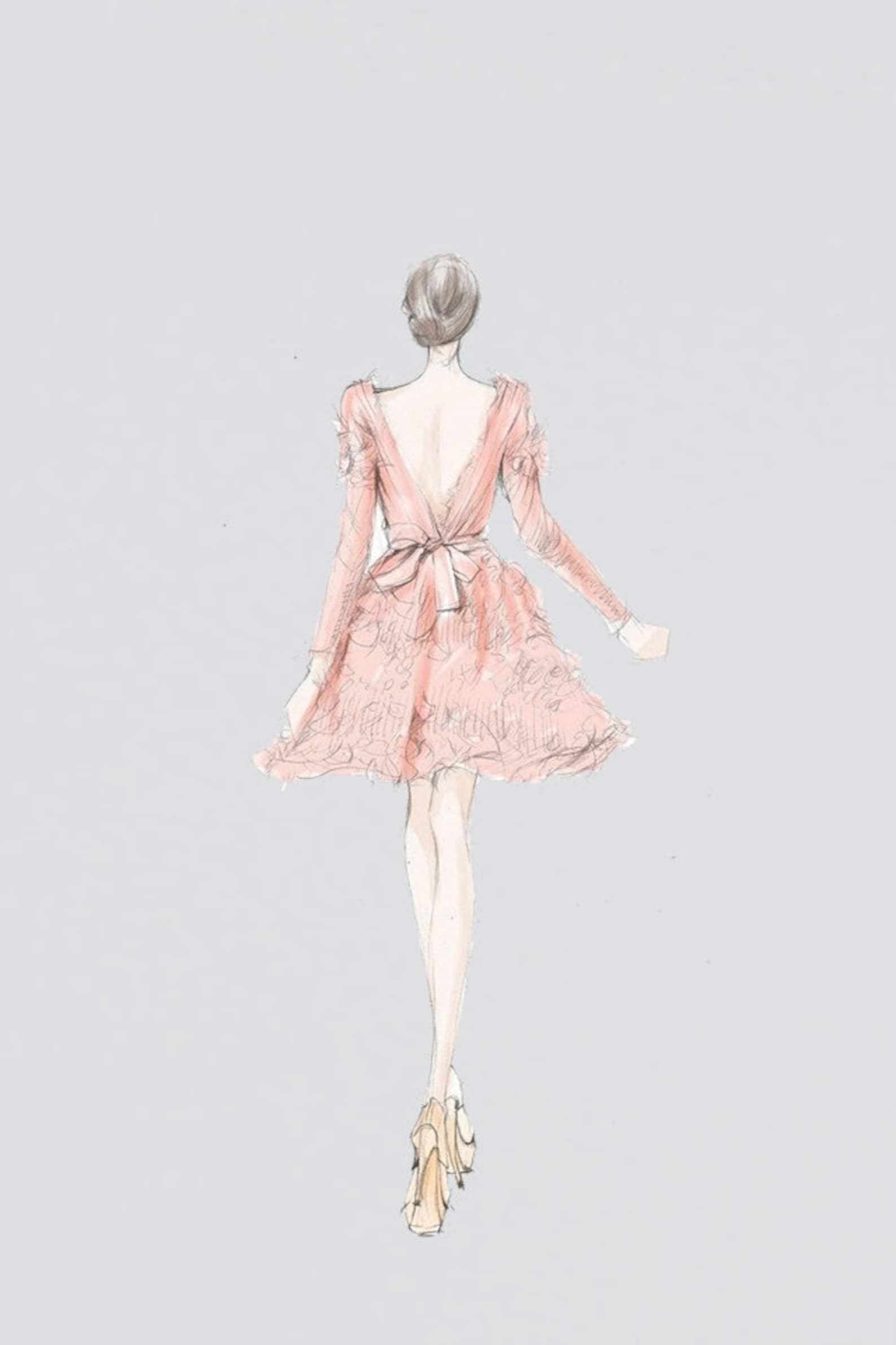 Dress Posters, Lipstick Wall Art, Scandinavian Design, Abstract Art ...